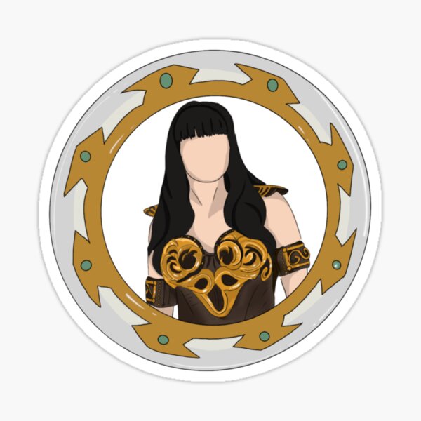 "Xena Warrior Princess " Sticker by Ealar | Redbubble