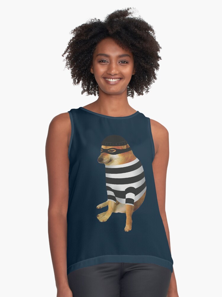 "Cheems Doge Robber" Sticker for Sale by DonatasSab | Redbubble