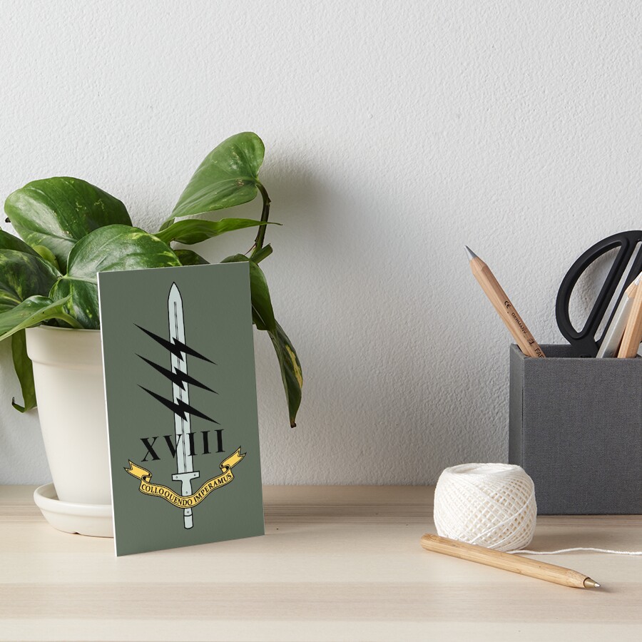 "18 (UKSF) Signal Regiment - British Army" Art Board Print for Sale by ...