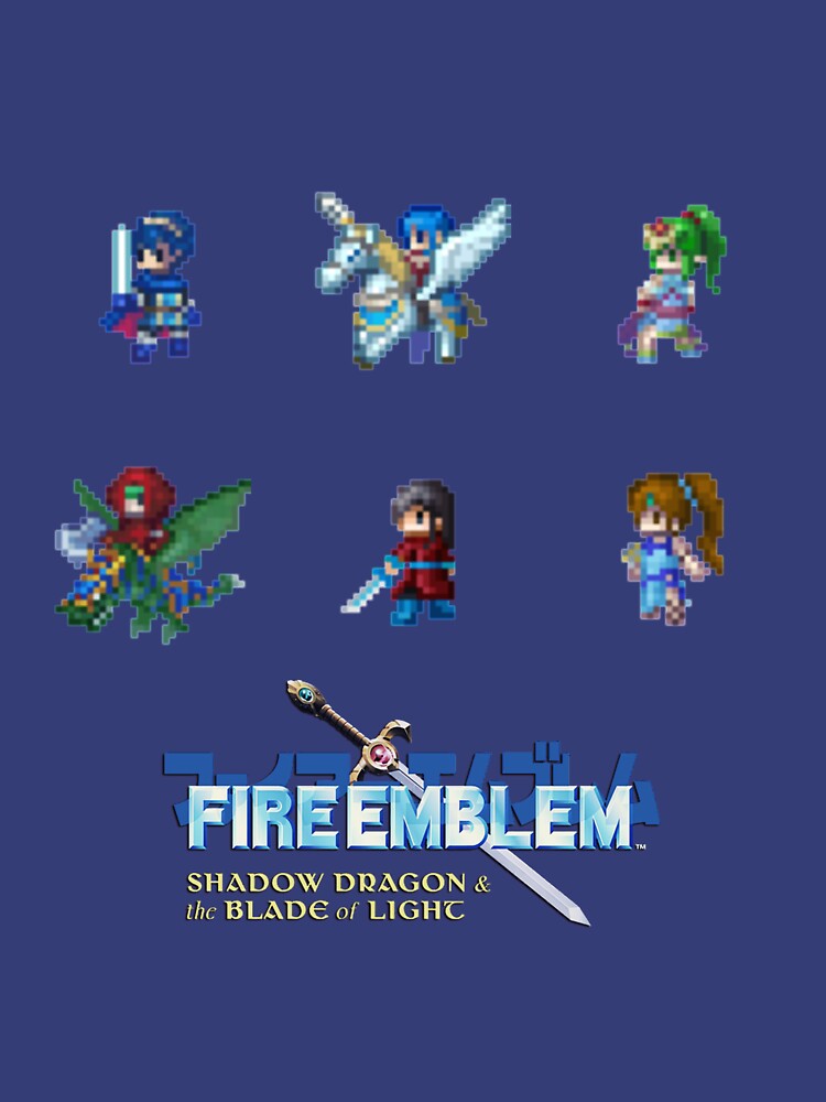 "Fire Emblem: Shadow Dragon and the Blade of Light - Sprites (Warriors ...