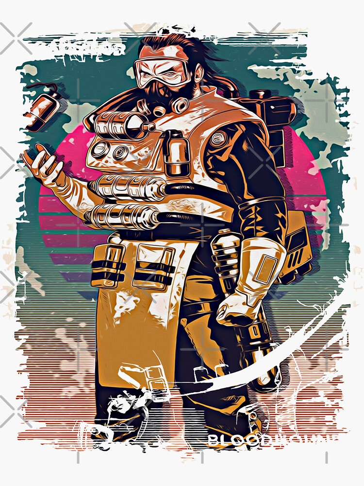 "Apex Legend Caustic - Gaming" Sticker by yakoo21 | Redbubble