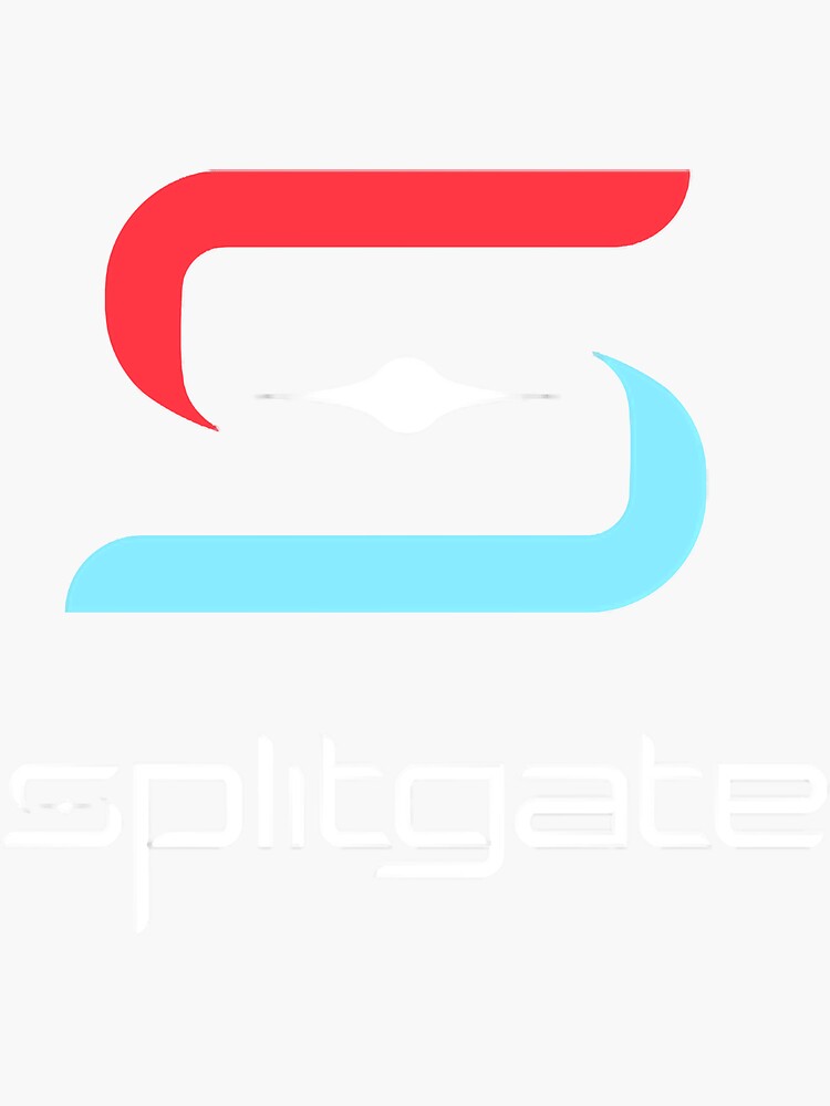 "Splitgate logo For Fans" Sticker for Sale by AlessiaSchmeler | Redbubble