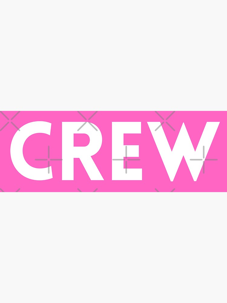 "Crew Pink - Bachelorette Party Group Celebration" Sticker by ...