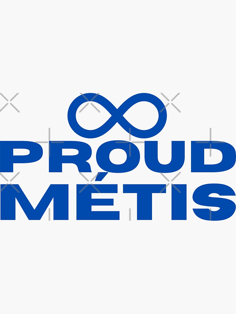 "Proud Métis - Aboriginal Nation" Sticker for Sale by sozama | Redbubble