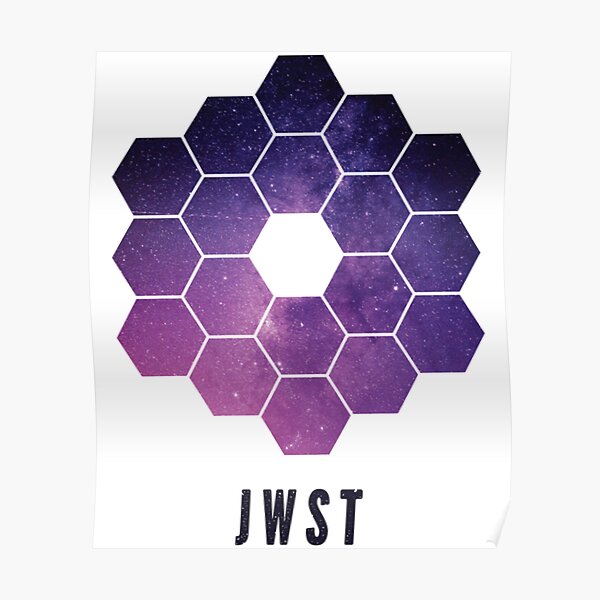 "James Webb Space Telescope Logo " Poster for Sale by VectorMajiks ...