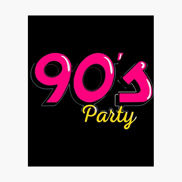 "Bring mich zurück in die Nostalgie der neunziger Jahre" Fotodruck von Zeeprint | Redbubble