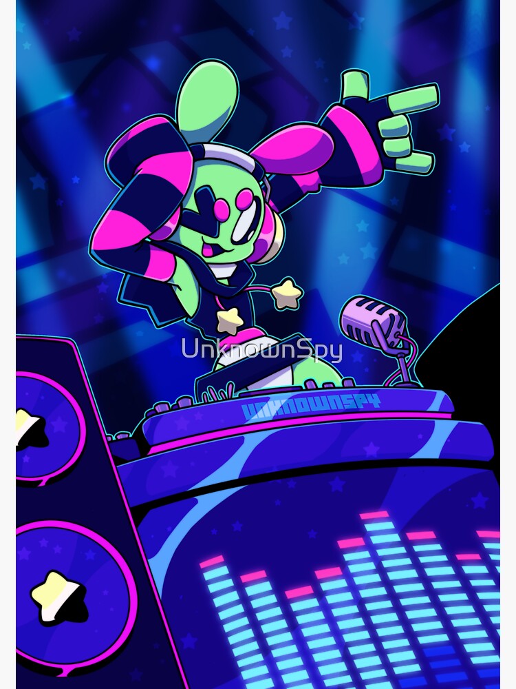 "Drop The Beat Sploot!" Sticker for Sale by UnknownSpy | Redbubble