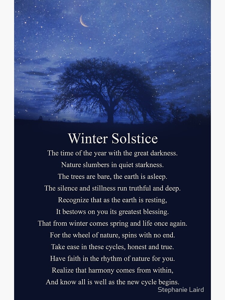 Winter Moon Poem