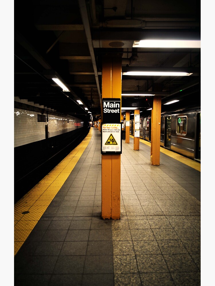 "NY Subway Merch" Sticker by josheb-policarp | Redbubble