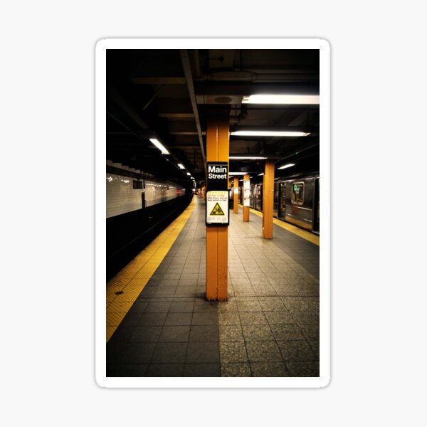 "NY Subway Merch" Sticker by josheb-policarp | Redbubble