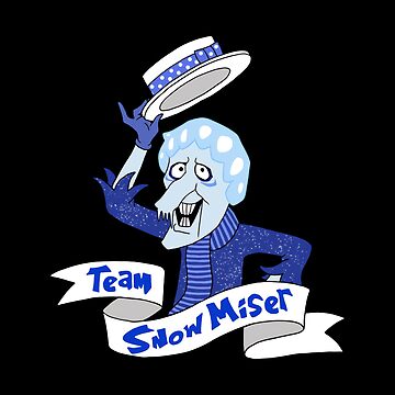 "Team Snow Miser" Sticker for Sale by carly001 | Redbubble