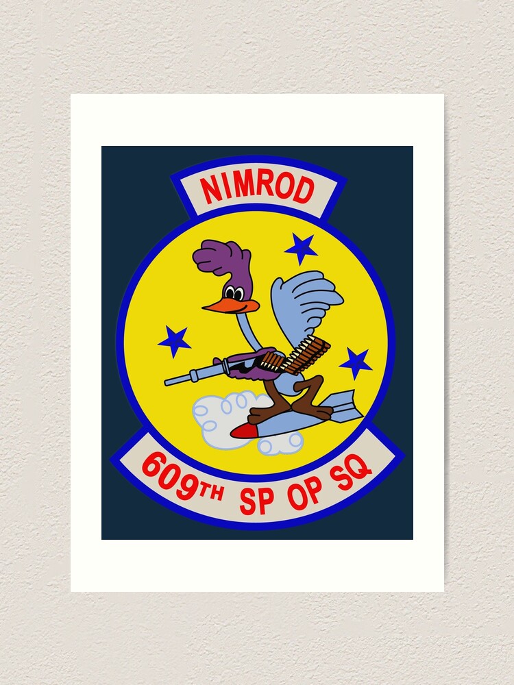 "609th Special Operations Squadron - USAF (Historical)" Art Print for ...
