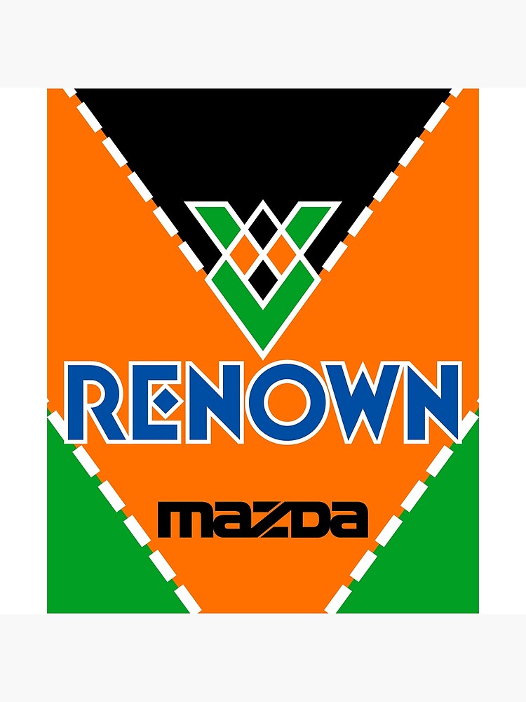 "Renown Mazda livery" Poster for Sale by akinamic | Redbubble