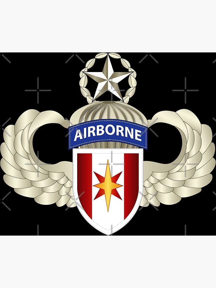 "Army - 44th Medical Brigade w Master Airborne" Poster by twix123844 ...