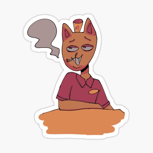 "Burgerpants (Undertale)" Sticker by RaspberryRhen | Redbubble