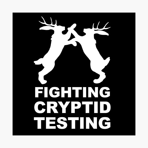 "Fighting Cryptid Testing- LUSH inspired" Photographic Print for Sale ...