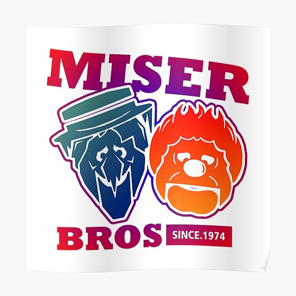 "Miser Bros Rainbows" Poster for Sale by carly001 | Redbubble