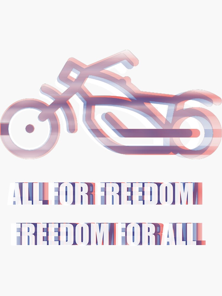 " Harley-Davidson motto" Sticker for Sale by creedbycubi | Redbubble