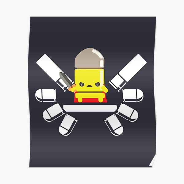"Enter The Gungeon Bullet" Poster for Sale by YeOldePixel | Redbubble