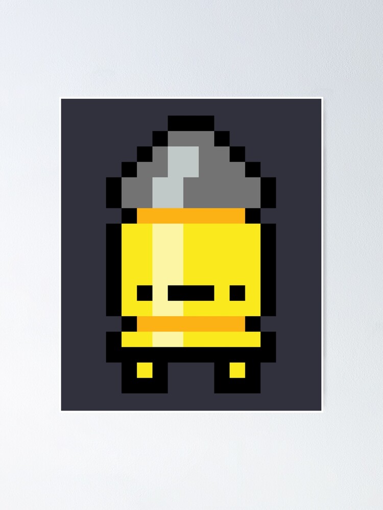 "Pixel Bullet Kin" Poster by YeOldePixel | Redbubble