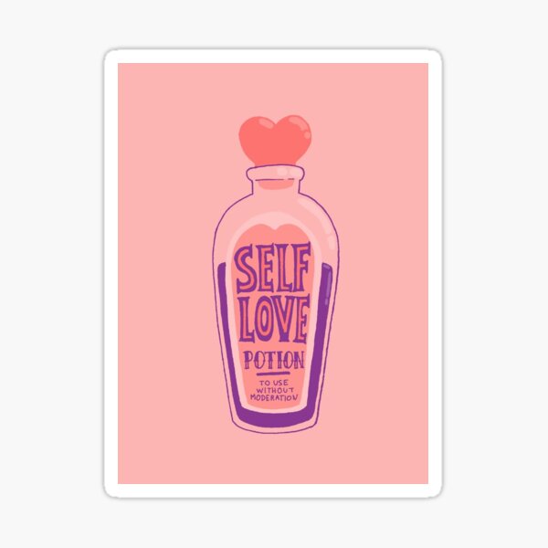 "self love potion" Sticker for Sale by isabssmi | Redbubble