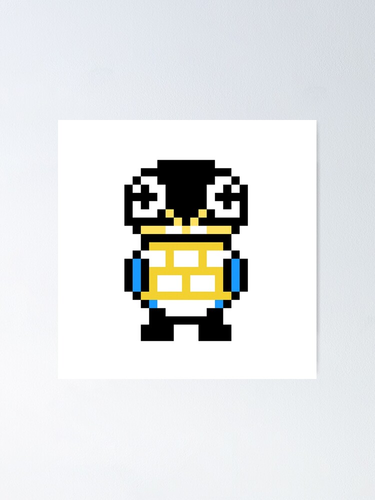 "8-bit Original Art Cube" Poster for Sale by Robogamer | Redbubble