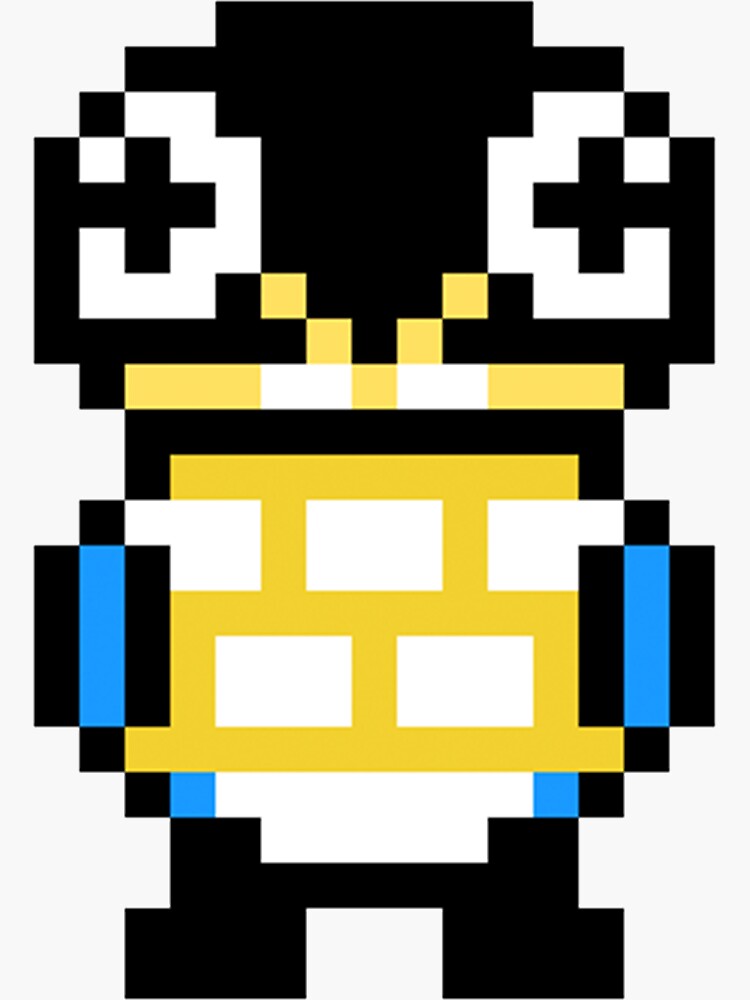 "8-bit Original Art Cube" Sticker for Sale by Robogamer | Redbubble