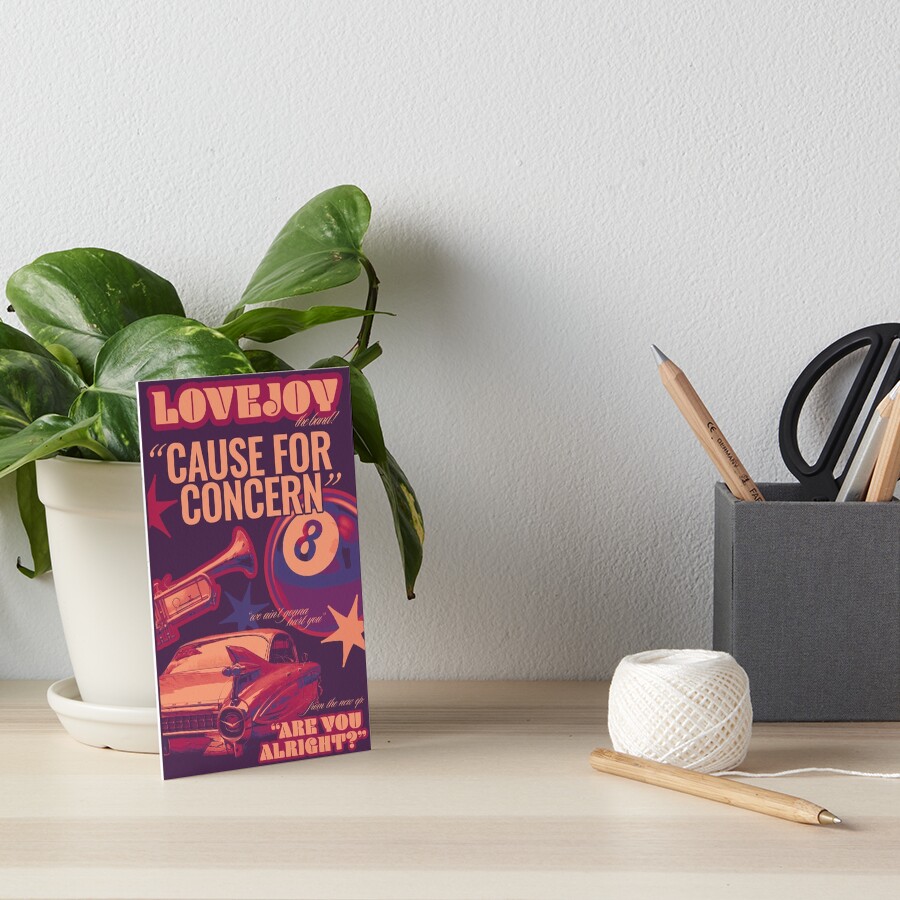 "Lovejoy Cause For Concern" Art Board Print by laurelbulling08 | Redbubble