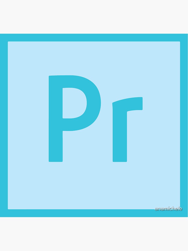 "Aesthetic Blue Editor Icon" Sticker for Sale by anamichele | Redbubble