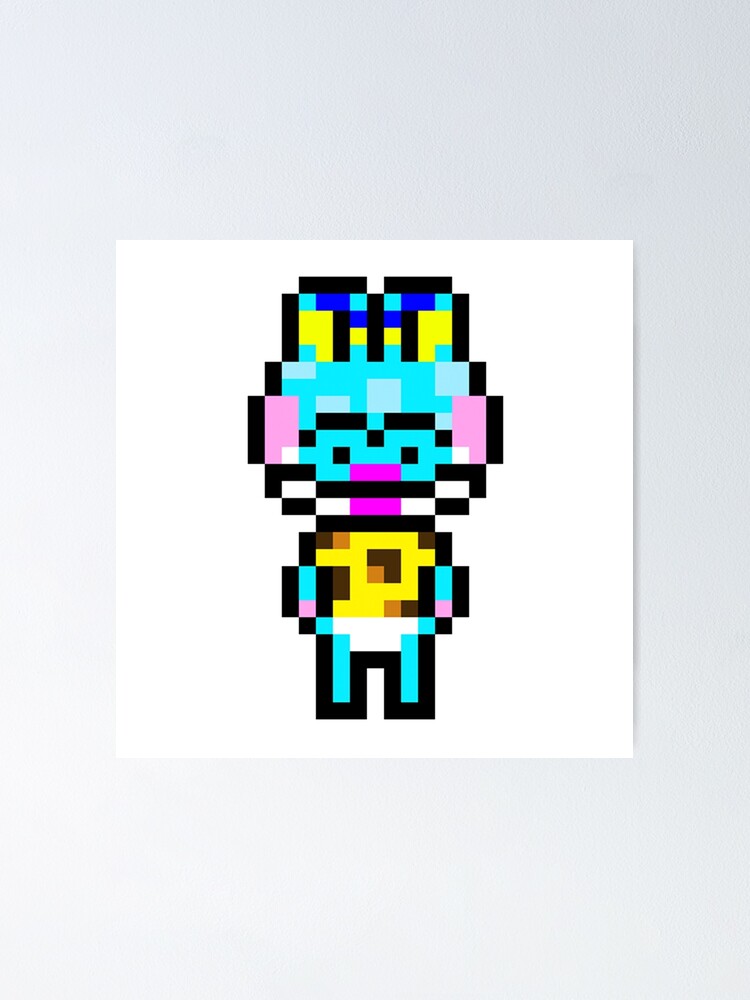 "8-bit Original Art Alli" Poster by Robogamer | Redbubble