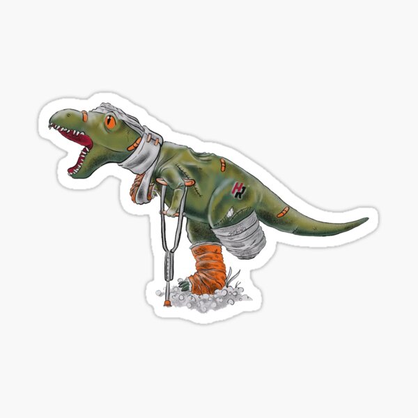 "How Ridiculous Merch Original Rexy Shirt" Sticker by aprilsavewi ...