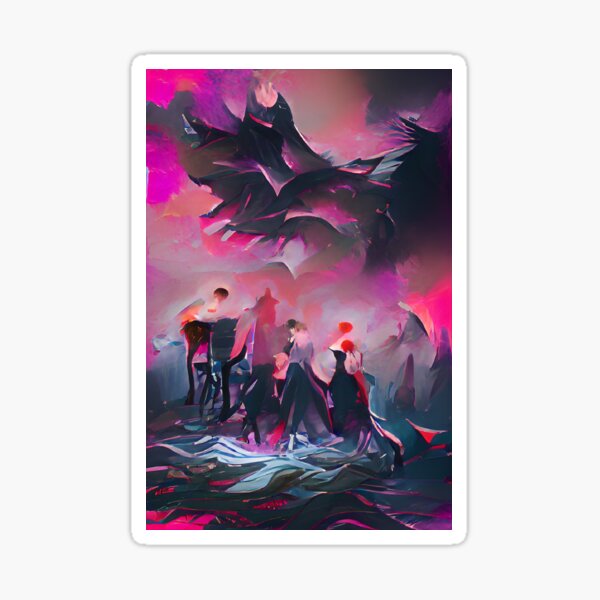 "MONSTA X ,WITH AN A " Sticker for Sale by Ikram03 | Redbubble