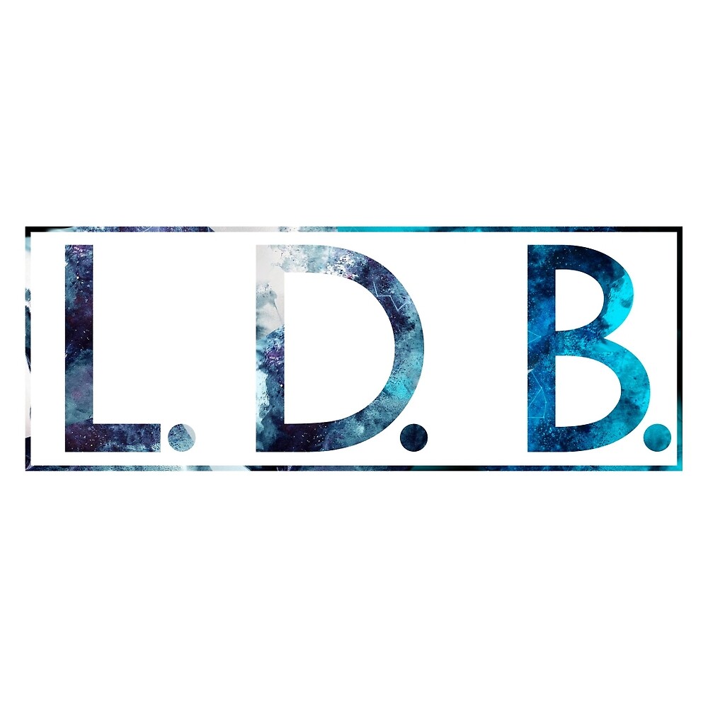 "Keplar Blue LDB Logo" by LilDrummerBoyz | Redbubble