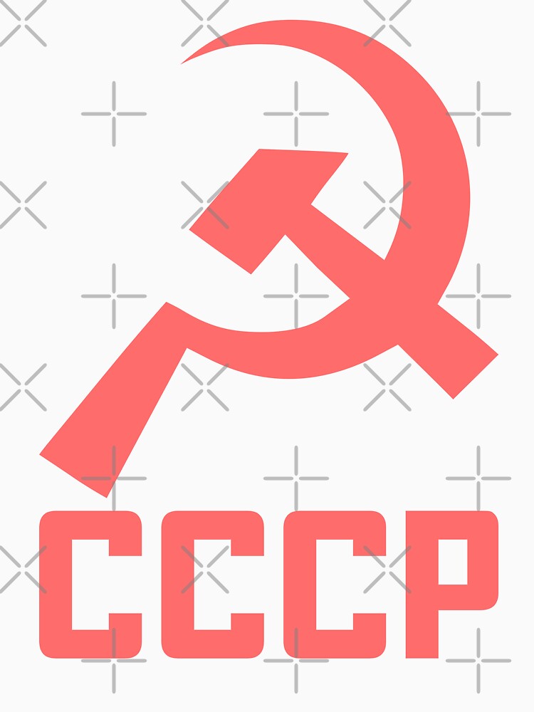 "CCCP Hammer & Sickle - Soviet Union symbol" T-shirt for Sale by ...
