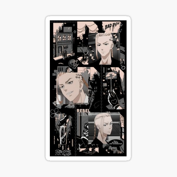 " tokyo revengers : draken, anime " Sticker by BOZIID | Redbubble