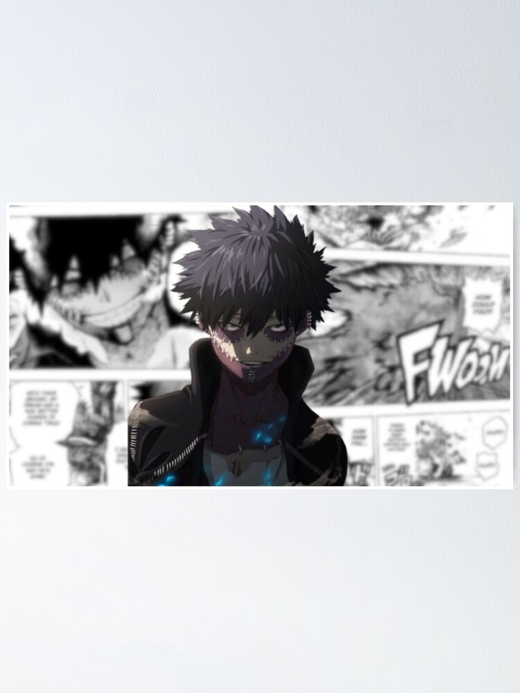 "MHA Dabi" Poster for Sale by OtakuBouncer | Redbubble
