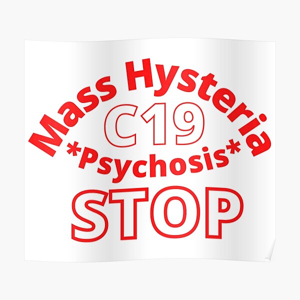 "STOP C19" Poster by Davepasq | Redbubble