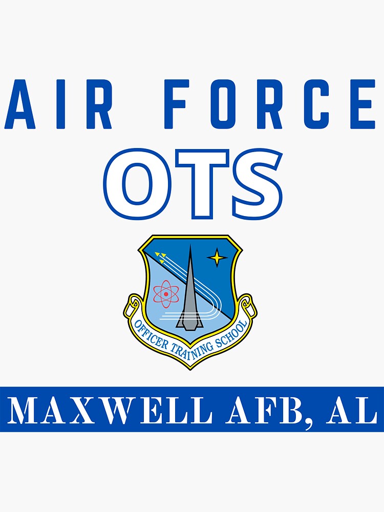 "Air Force Officer Training School OTS " Sticker for Sale by giosanchez ...