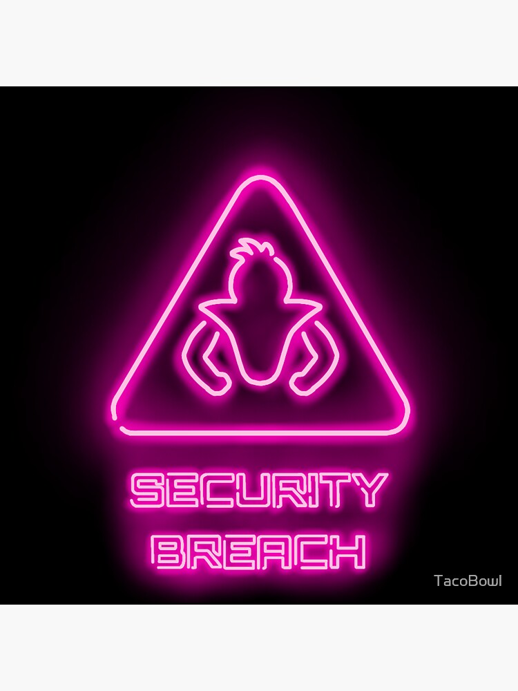 "FNAF Security Breach" Sticker by TacoBowl | Redbubble