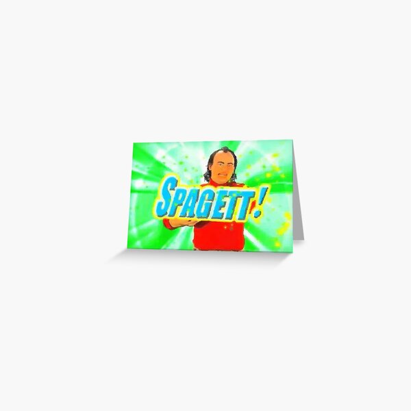 "Spagett Tim and Eric Awesome Show Great Job" Greeting Card for Sale by ...