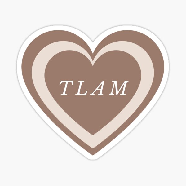 "TLAM- Brown" Sticker for Sale by cottencandy15 | Redbubble