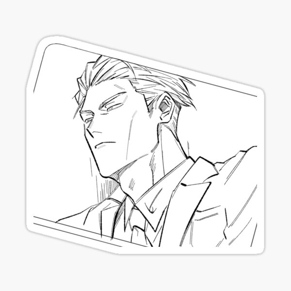 "nanami [[jujutsu kaisen]]" Sticker for Sale by saberymouse | Redbubble