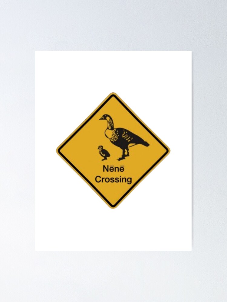 "Hawaii Nene Crossing Road Sign | Hawaii Souvenir | Aloha | I love ...