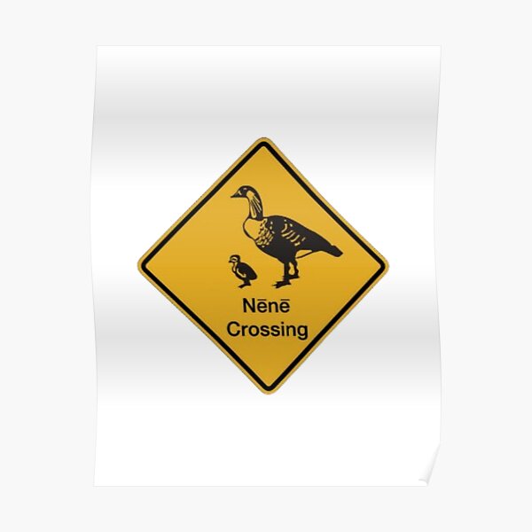 "Hawaii Nene Crossing Road Sign | Hawaii Souvenir | Aloha | I love ...