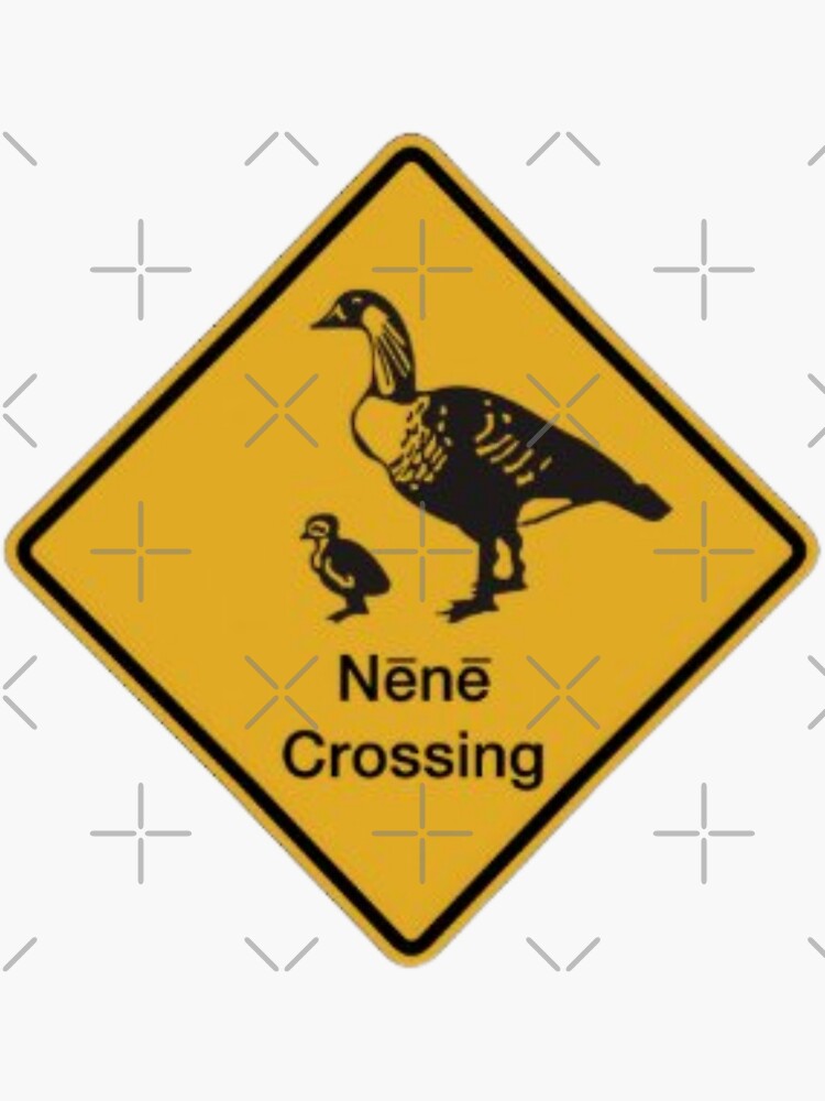 "Hawaii Nene Crossing Road Sign | Hawaii Souvenir | Aloha | I love ...