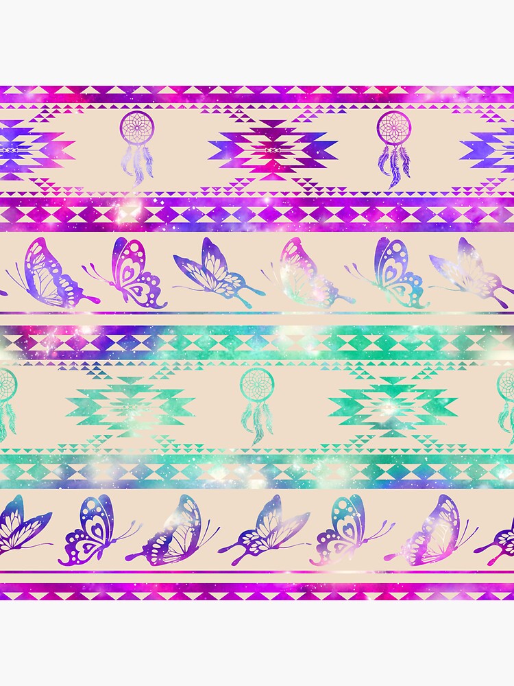 "Native American Galaxy Butterfly" Sticker for Sale by VickyCloset ...