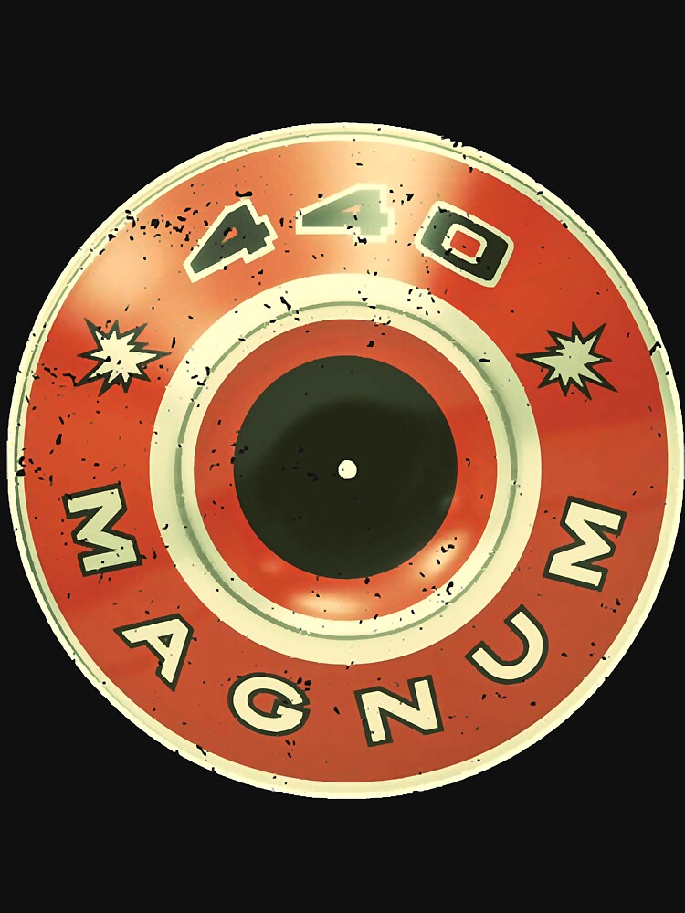 "440 Magnum Pie Tin [Vintage Distressed] " Essential T-Shirt for Sale ...