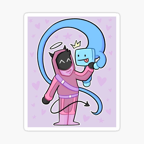 "BadBoyHalo and Skeppy // Skephalo" Sticker by AnizyArt | Redbubble