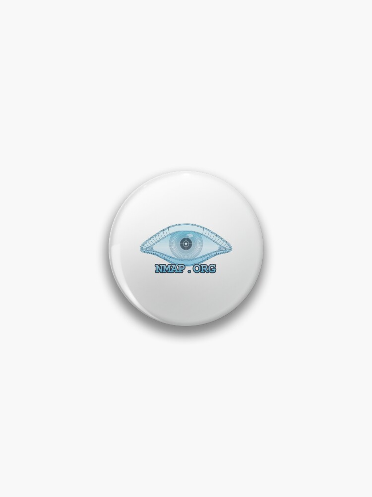 "Cybersecurity Nmap Logo" Pin for Sale by BuboTech | Redbubble