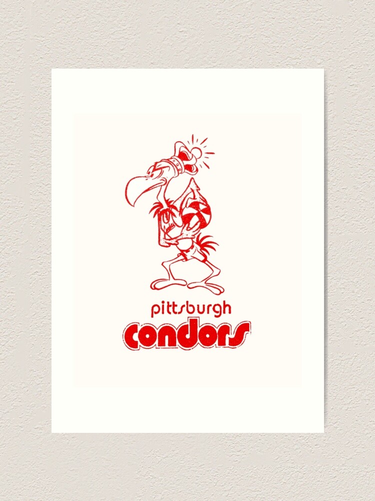 "Pittsburgh Condors American Basketball Association Vintage Logo" Art ...